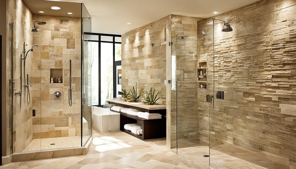 Incorporating Natural Stone in Shower Design Safely