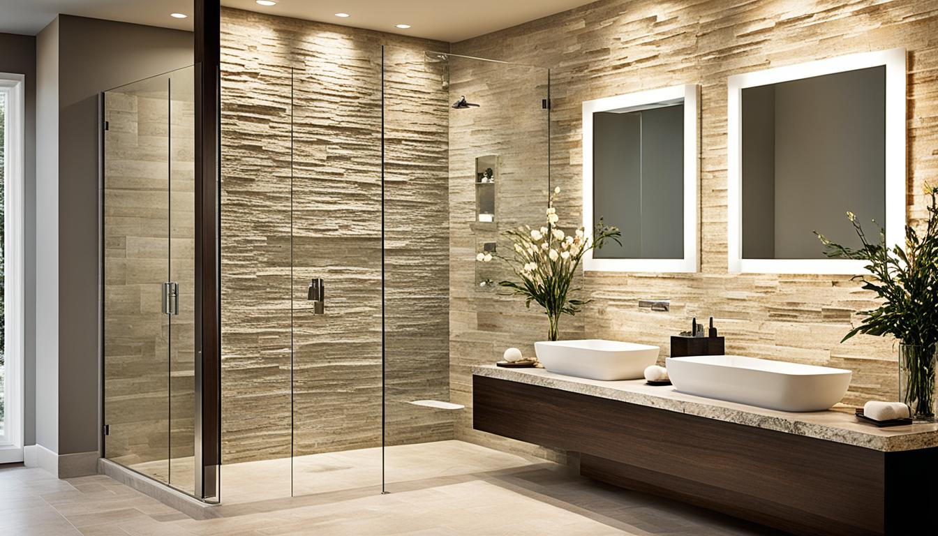 Elegant Natural Stone Bathroom Ideas & Designs - Natural Stone