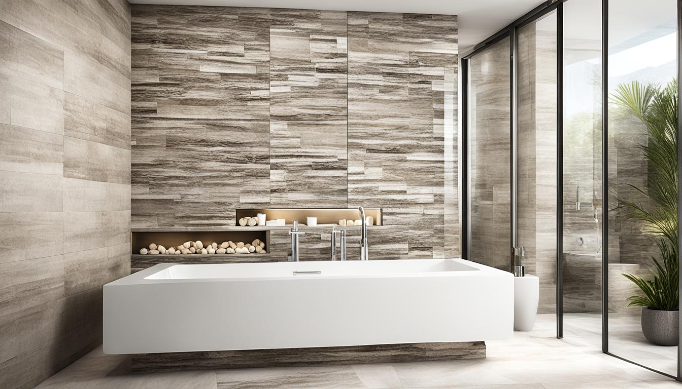 Elegant Natural Stone Bathroom Tile Ideas - Natural Stone