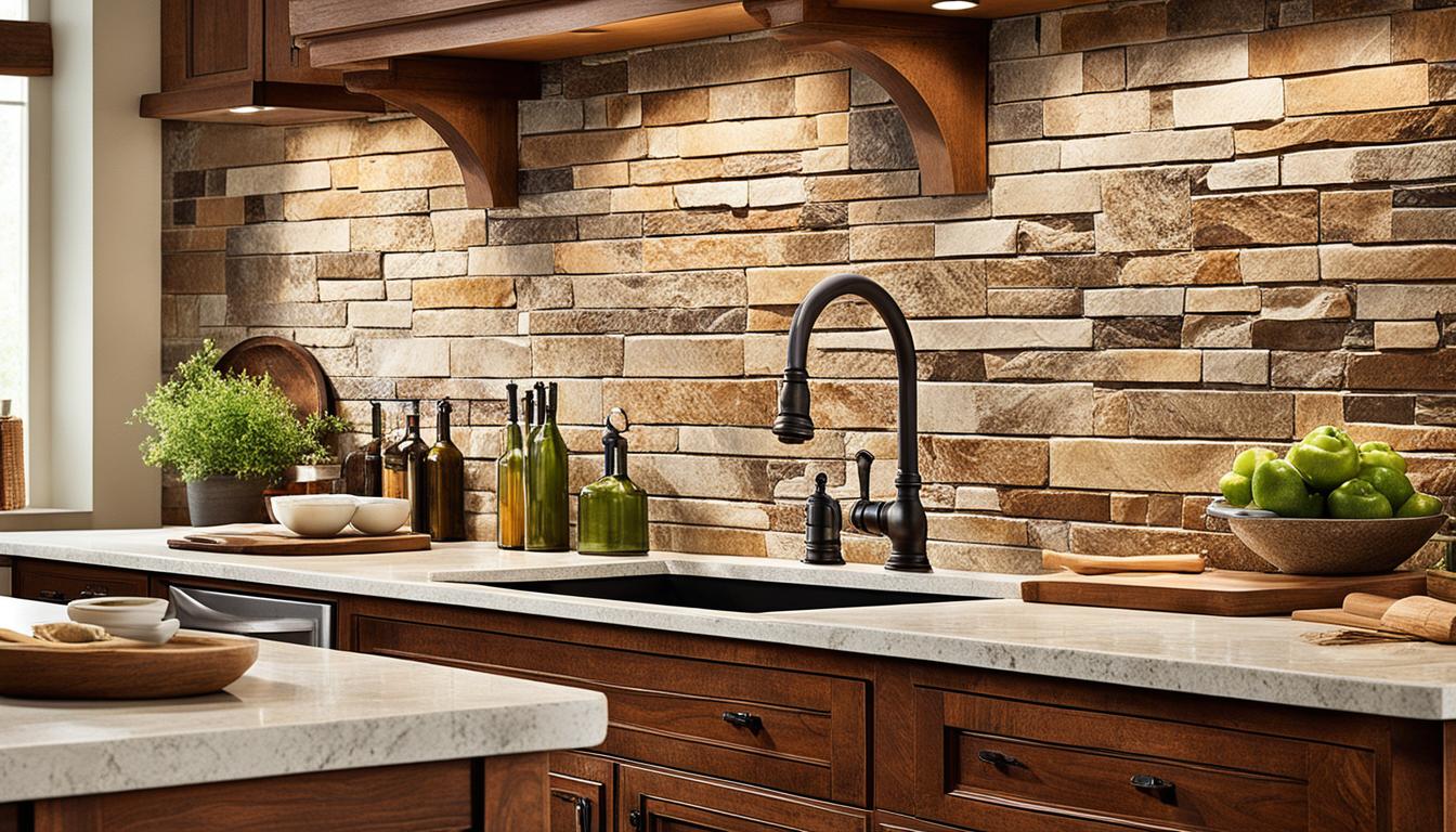 Unique Natural Stone Backsplash Ideas for Kitchens - Natural Stone
