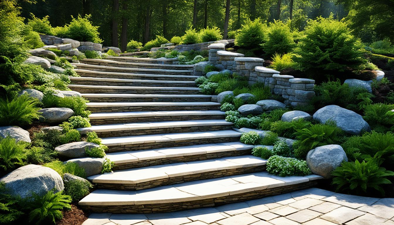 Natural Stone Steps Ideas for Enchanting Entryways - Natural Stone