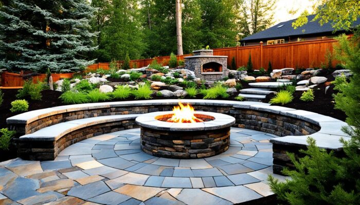 Natural Stone Fire Pit Ideas for Cozy Evenings