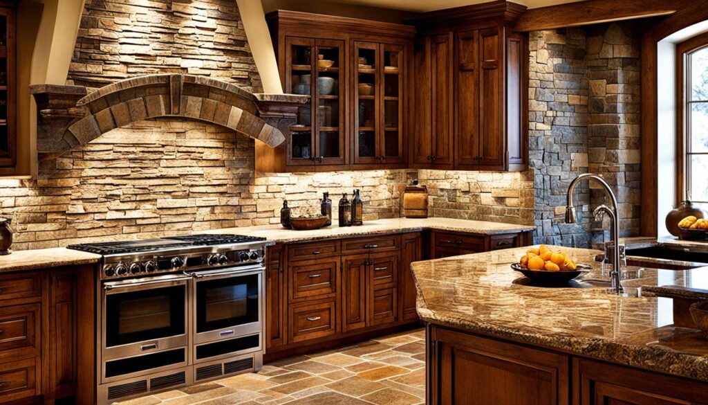 Natural Stone Backsplash Ideas for Kitchens