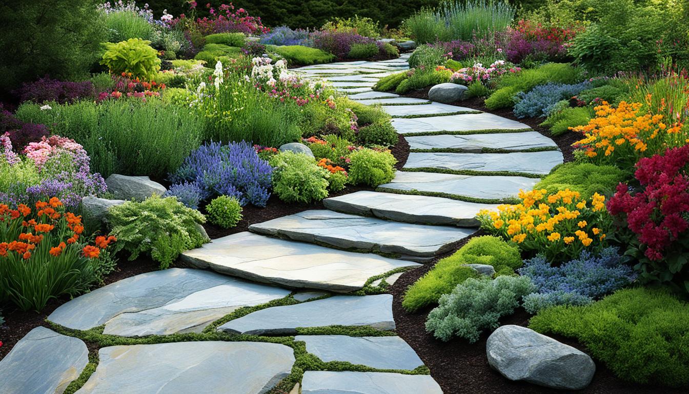 Creative Natural Stone Edging Ideas for Gardens - Natural Stone
