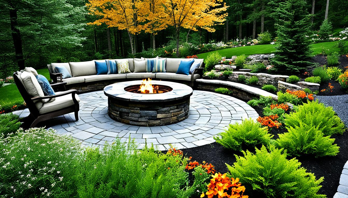 Natural Stone Fire Pit Ideas for Cozy Evenings