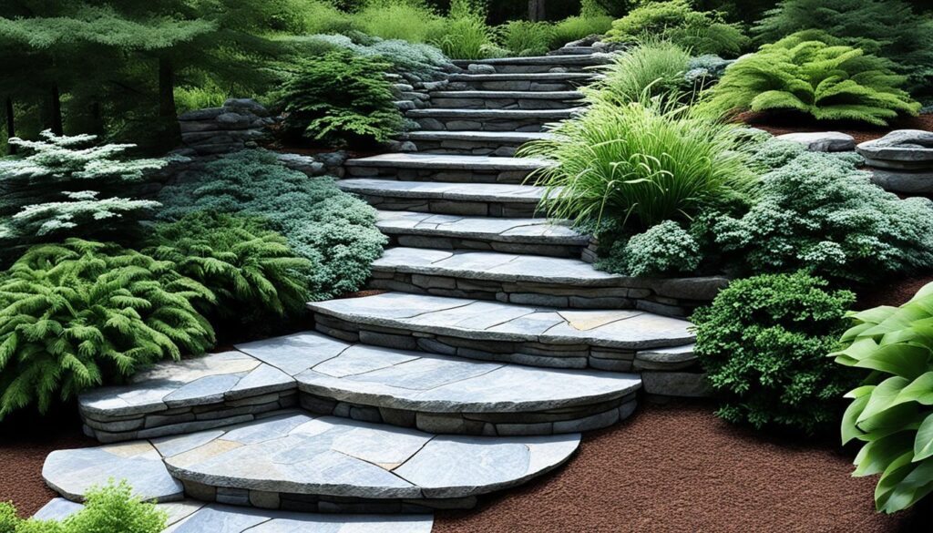 Elegant Natural Stone Staircase Ideas for Homes