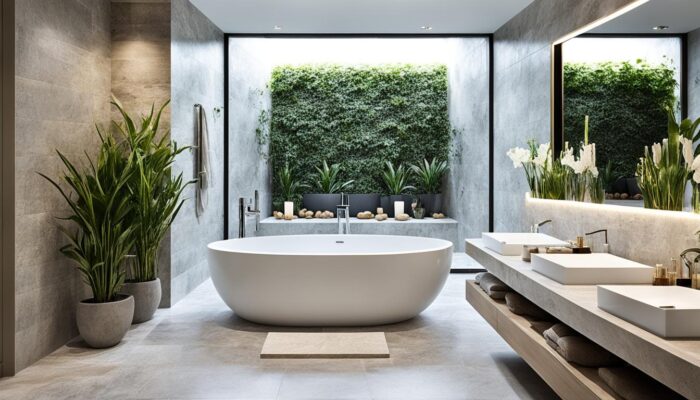 Elegant Natural Stone Tile Bathroom Ideas - Natural Stone