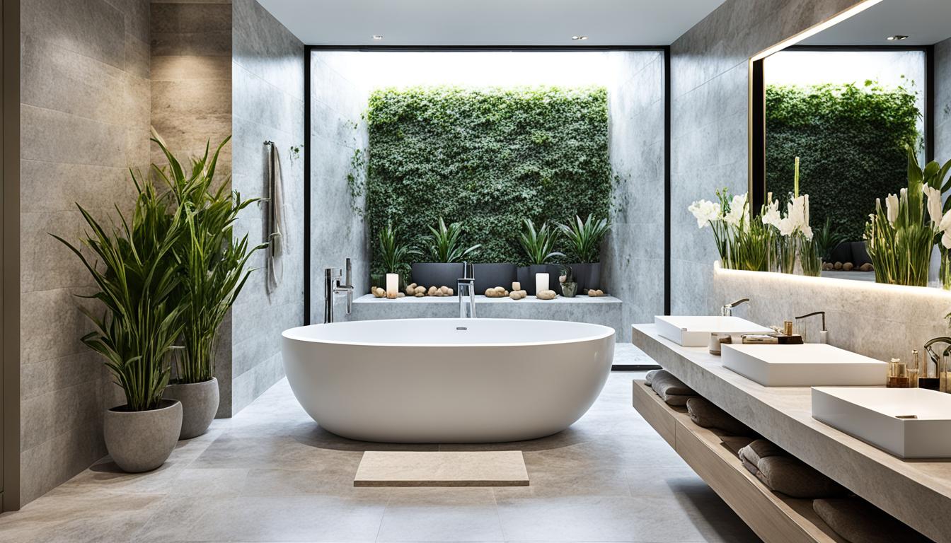 Elegant Natural Stone Tile Bathroom Ideas - Natural Stone