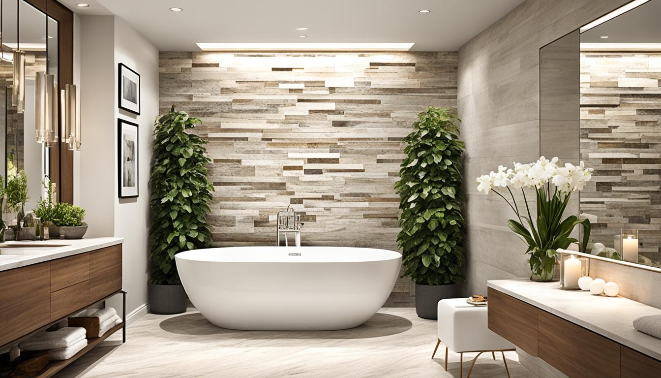 Elegant Natural Stone Tile Bathroom Ideas - Natural Stone