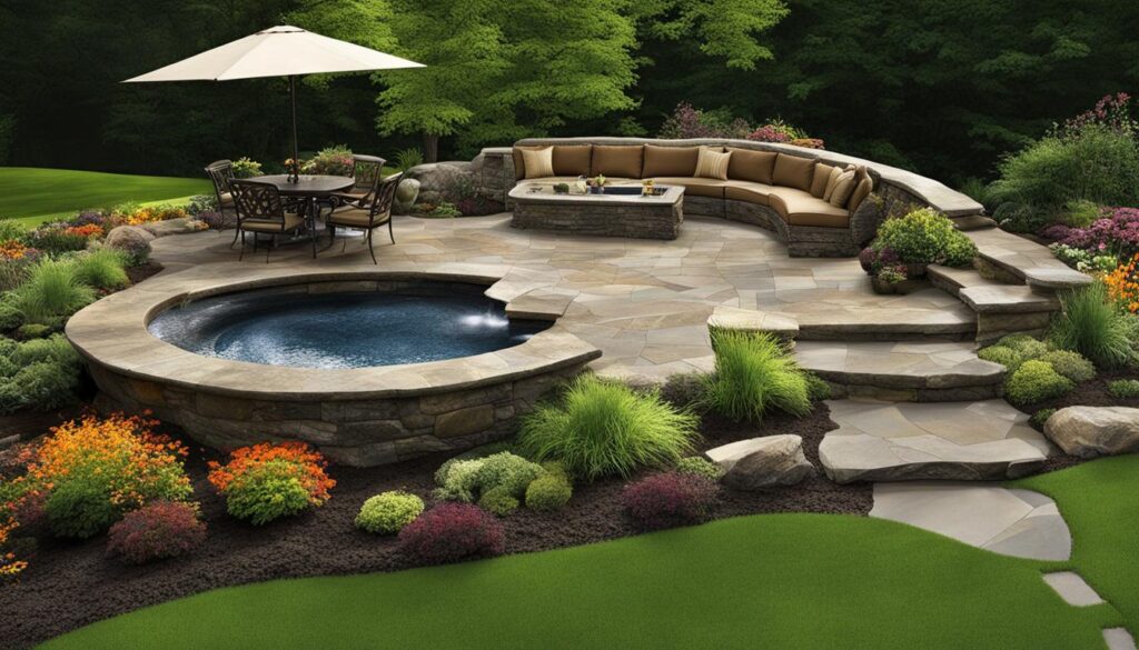 Elevate Your Garden with Natural Stone Features