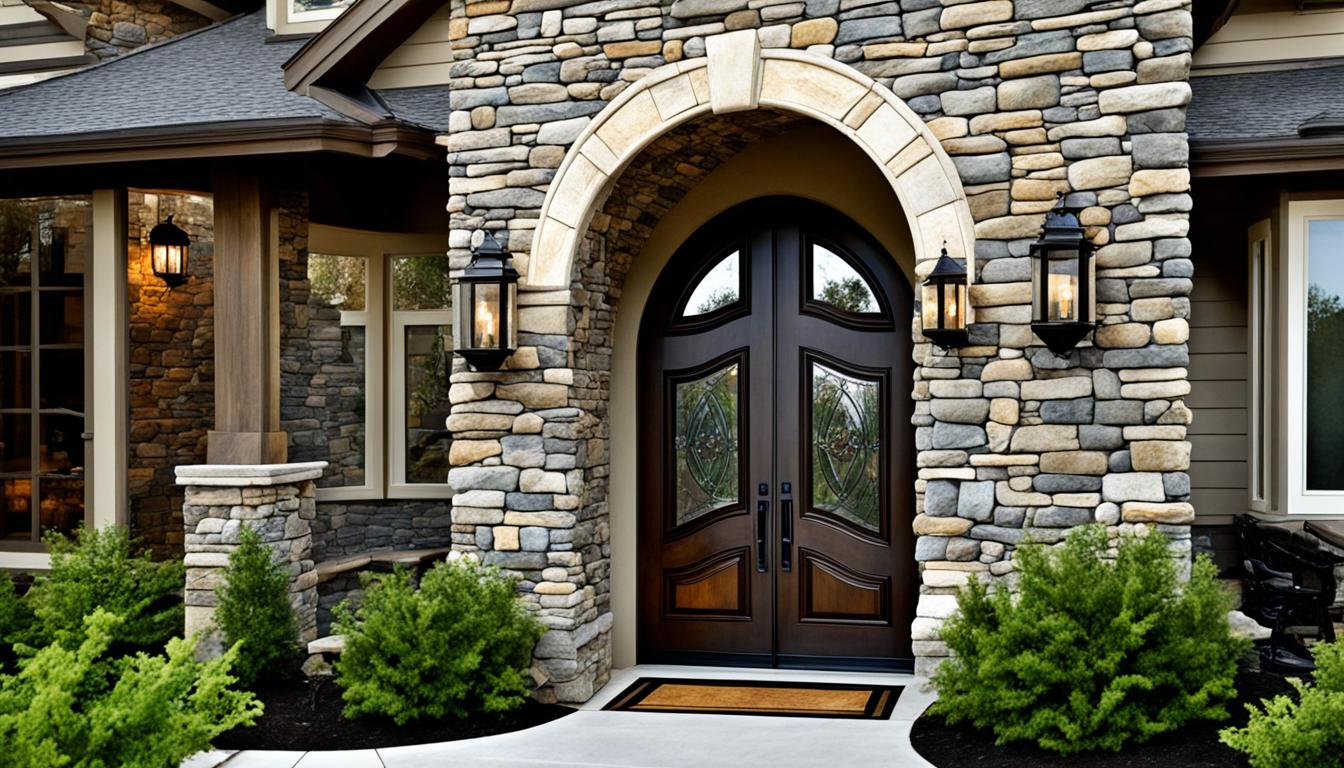 Unique Natural Stone Ideas for Your Home Entrance
